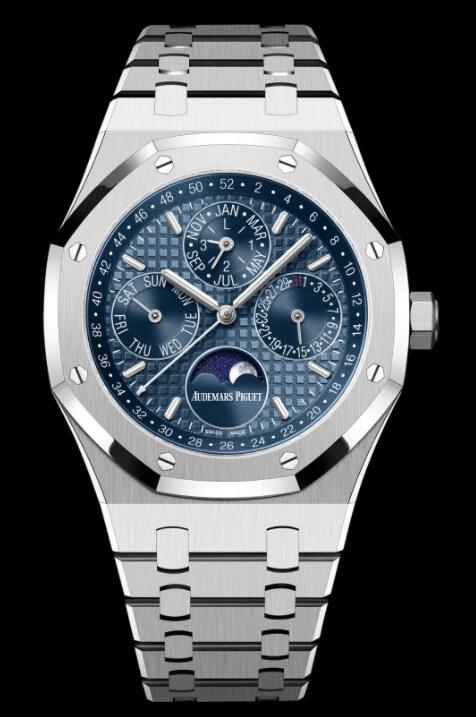 Replica AP Watch Audemars Piguet ROYAL OAK PERPETUAL CALENDAR 26574ST ...