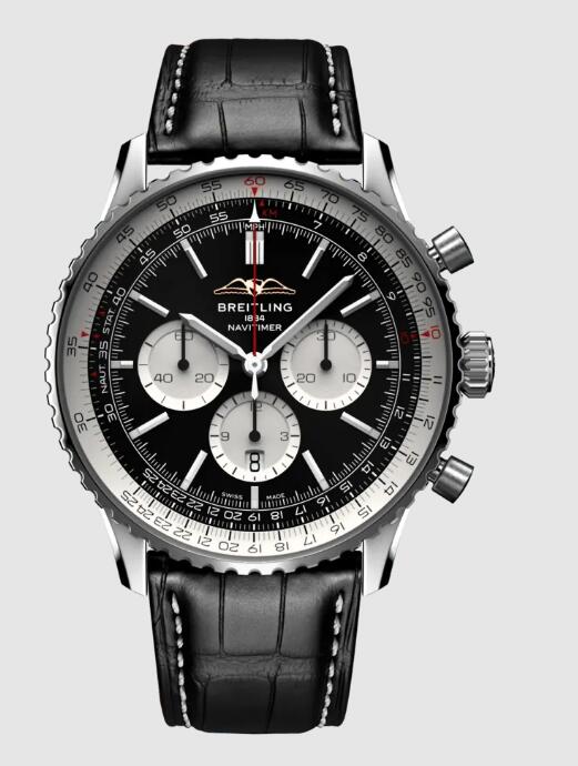 Replica Breitling Navitimer B01 Chronograph 46 AB0137211B1P1 Men Watch ...