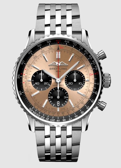 Replica Breitling NAVITIMER B01 CHRONOGRAPH 43 AB0138241K1A1 Men Watch ...