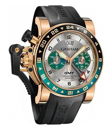 Replica Graham Watch 2OVGR.S06A.K10B Chronofighter Oversize GMT Silver ...