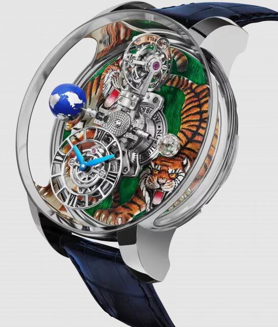 Jacob & Co. ASTRONOMIA ART COLOR TIGERS Watch Replica AT100.30.AA.UE ...