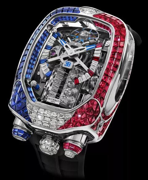 Jacob & Co. BUGATTI CHIRON TOURBILLON MOLSHEIM EDITION Watch Replica ...