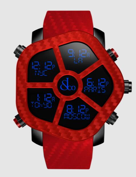 Jacob & Co. GHOST COLOR RED Watch Replica GH100.11.NS.PC.AND4D Jacob ...