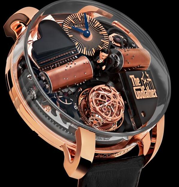 Jacob & Co. OPERA GODFATHER CLEAR CASE Watch Replica OP120.40.AA.AA.A ...