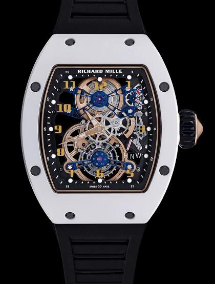 Replica Richard Mille RM 17-02 Manual Winding Tourbillon TZP White ...