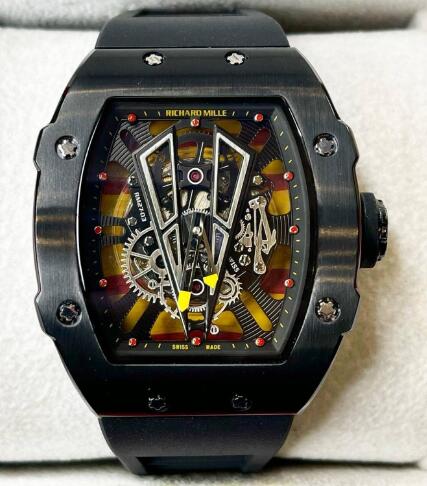 Replica Richard Mille RM 27-03 Tourbillon Rafael Nadal Ceramics Watch ...