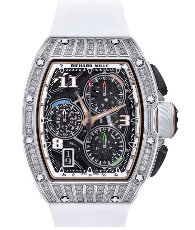 Replica Richard Mille RM 72-01 diamond Lifestyle In-House Chronograph ...
