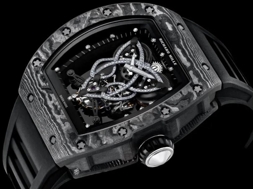 Replica Richard Mille RM 019 Manual Winding Tourbillon Carbon Watch [RM ...
