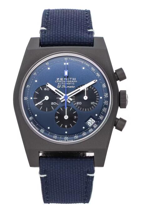 Replica Zenith Watch El Primero A384 Edge of Space Titanium 97.A384.400 ...